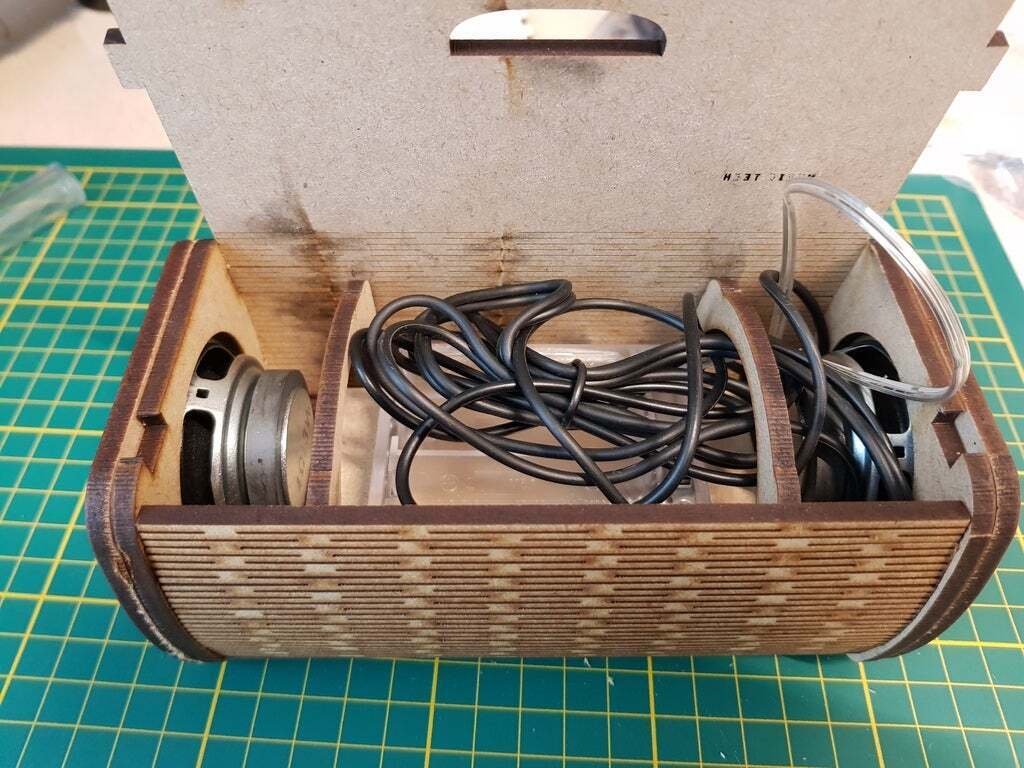 Free DXF file BoomBox (bluetooth speaker) 🔉 ・3D printer design to ...